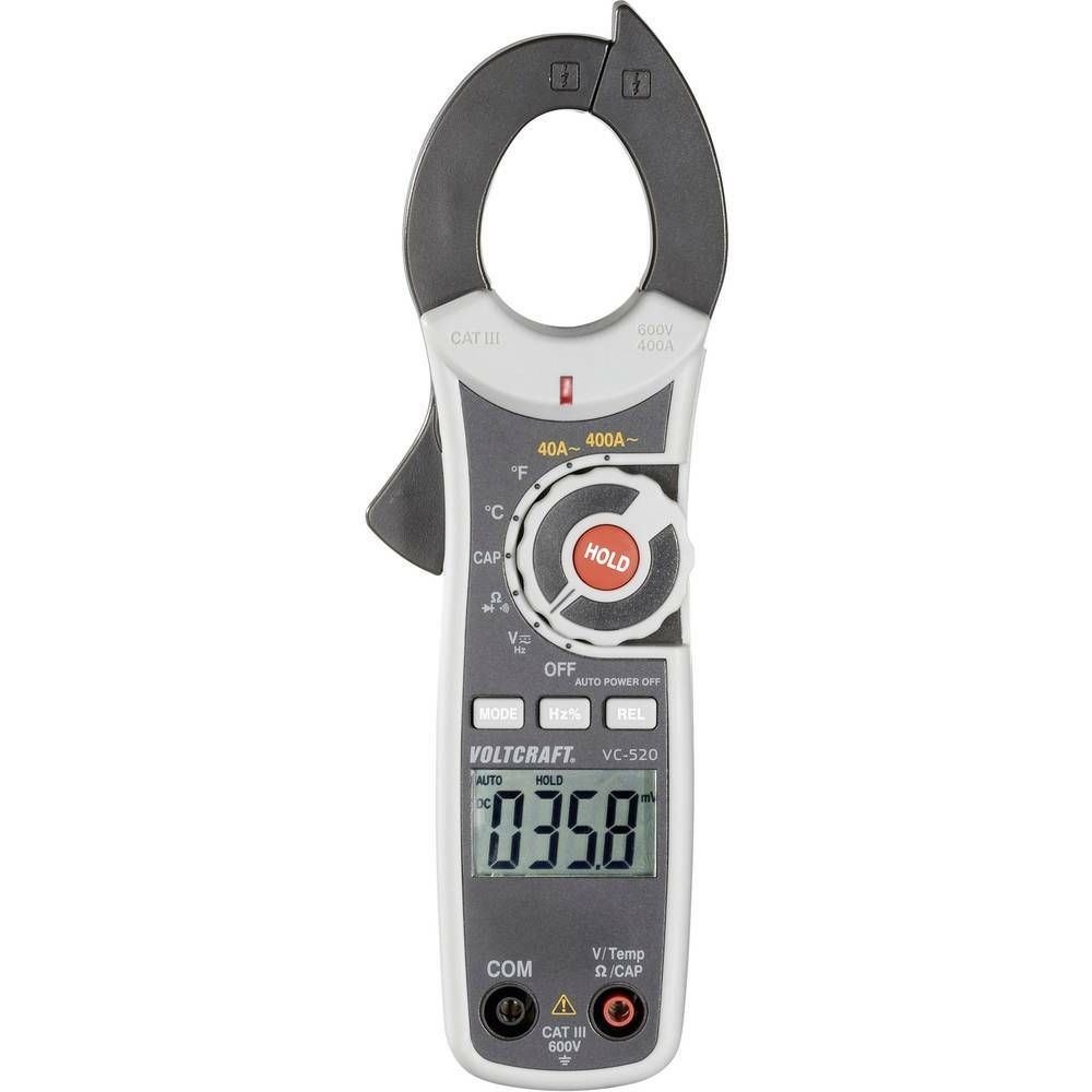 Mini klešťový multimetr Voltcraft VC-520, AC, kalibrovaný - TorriaCars