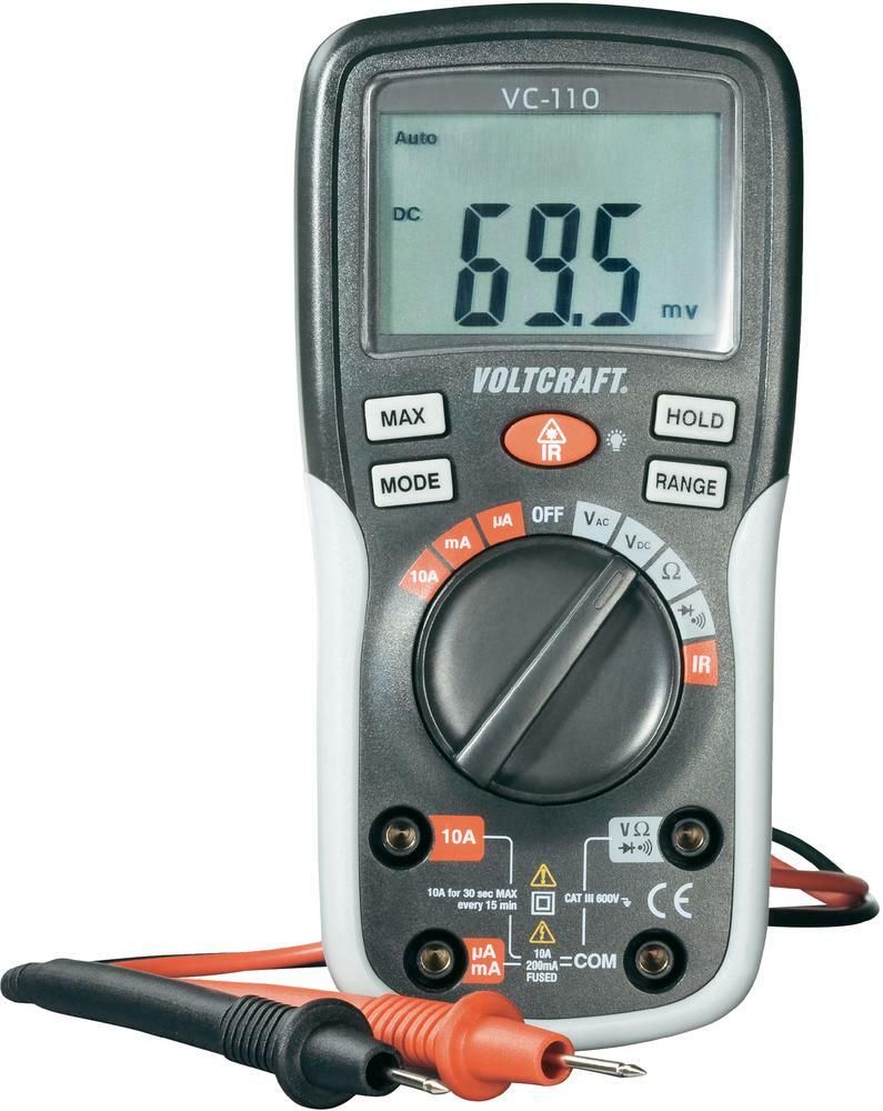 Digitální multimetr Voltcraft VC-110 - TorriaCars