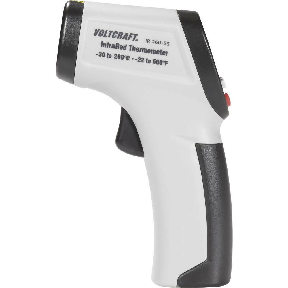 Infračervený teploměr VOLTCRAFT IR 260-8S SE, -30 až +260 °C, výroční ...