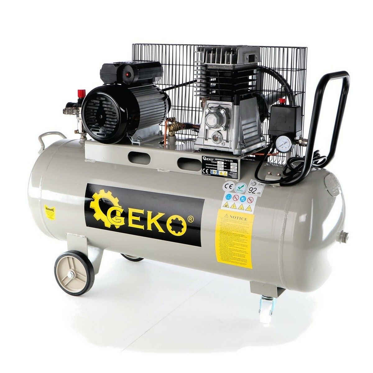 Kompresor olejový, 100l, typ Z GEKO - TorriaCars