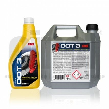 Cinol brzdová kapalina DOT 3 - 500ml - TorriaCars