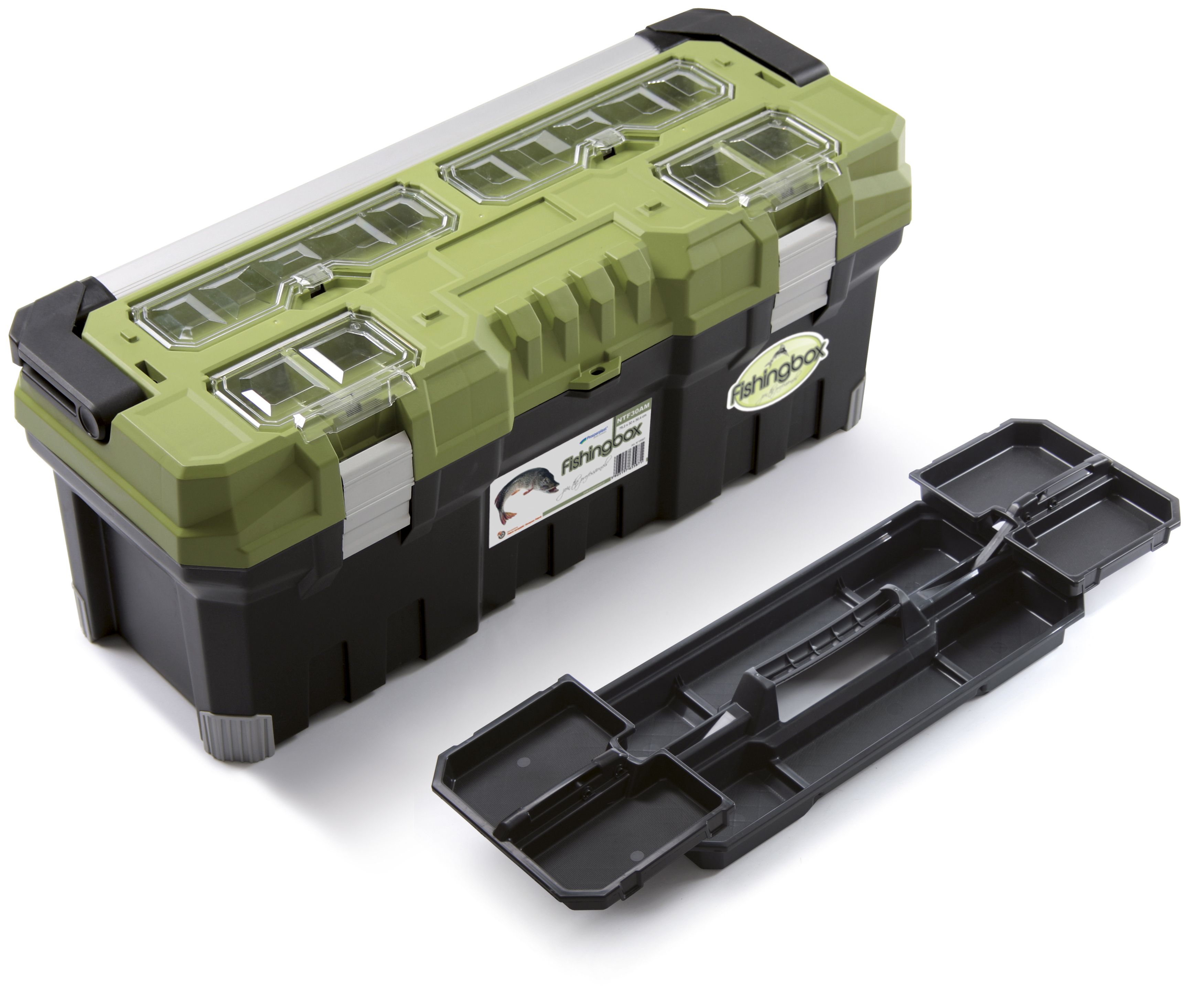 Plastový kufr, rybářský box 30", nosnost 30 kg, FISHINGBOX Prosperplast ...
